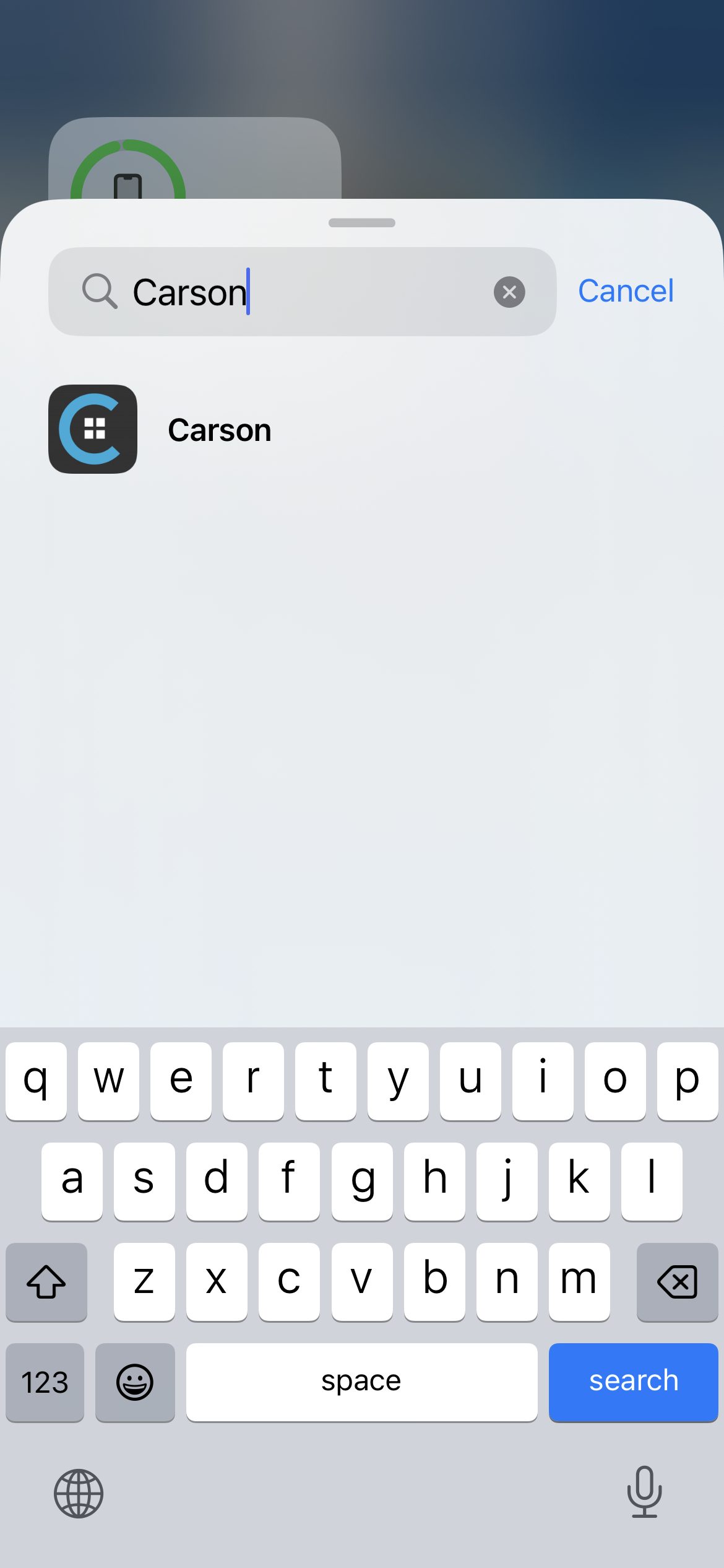 Adding the Open Door Widget - iOS – Carson Living
