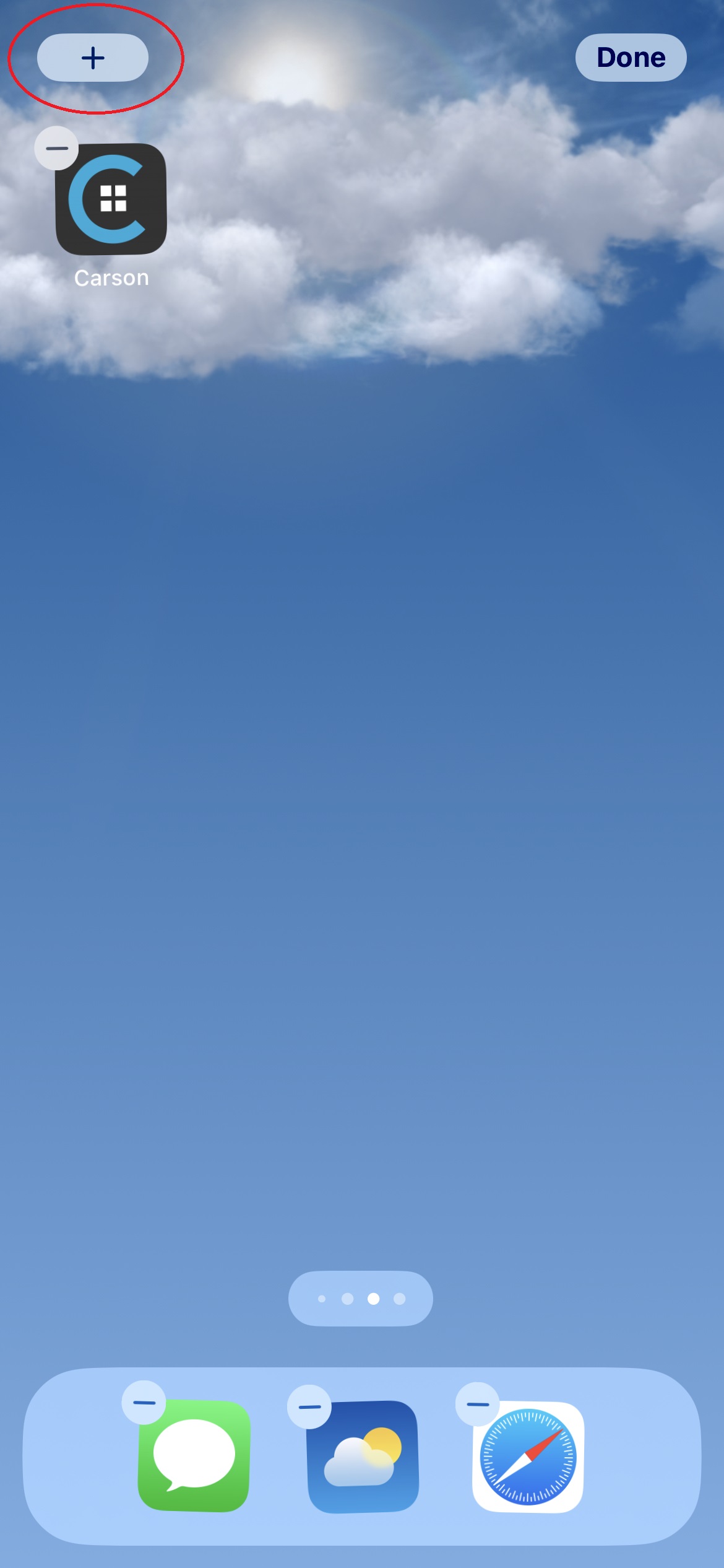 Adding the Open Door Widget - iOS – Carson Living