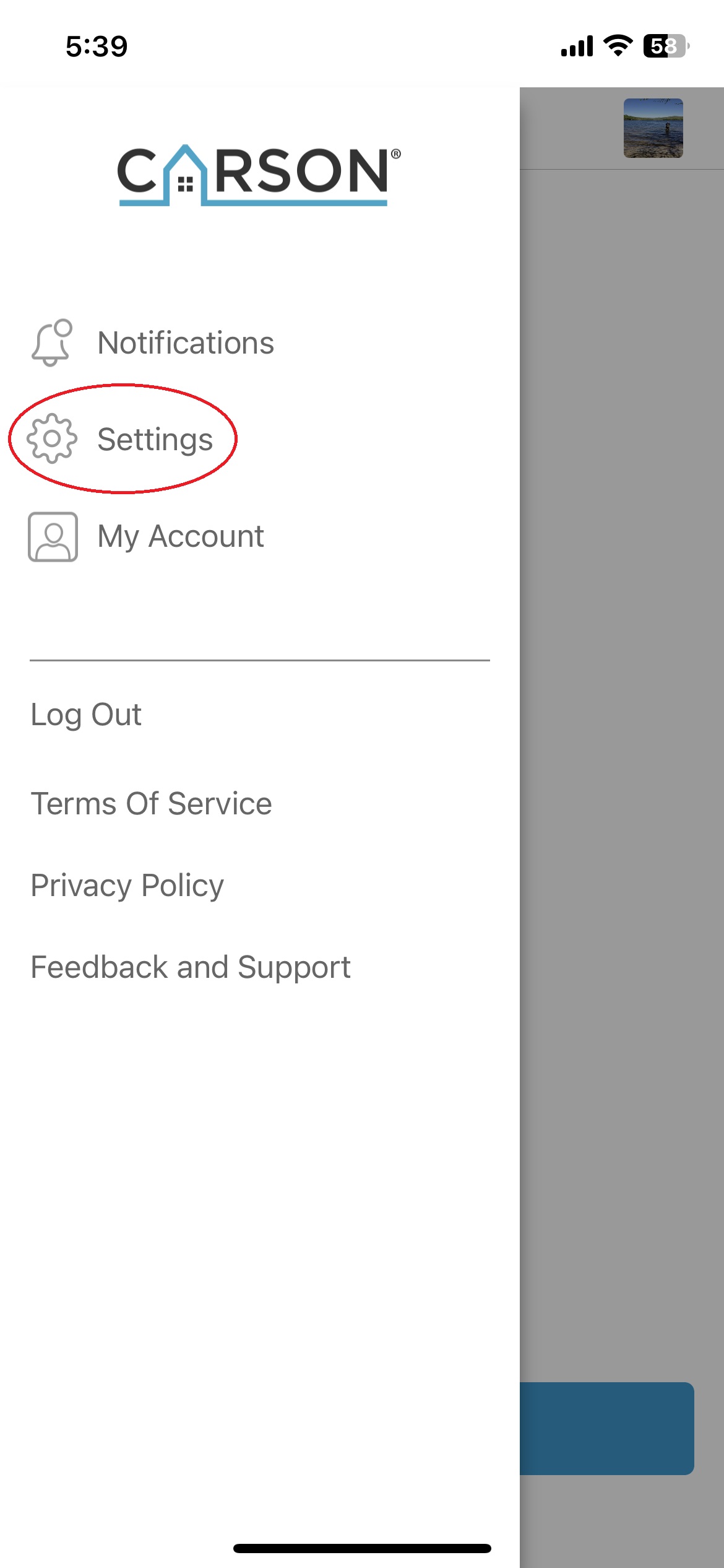 Opting out of Carson's Social Community – Carson Living