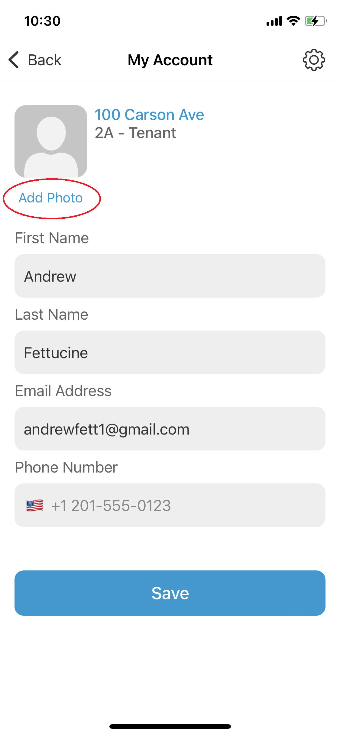 Adding a Photo – Carson Living