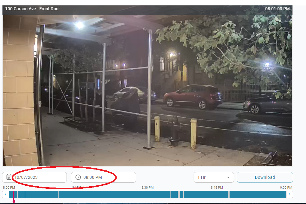 Viewing and Downloading Footage from Cameras – Carson Living