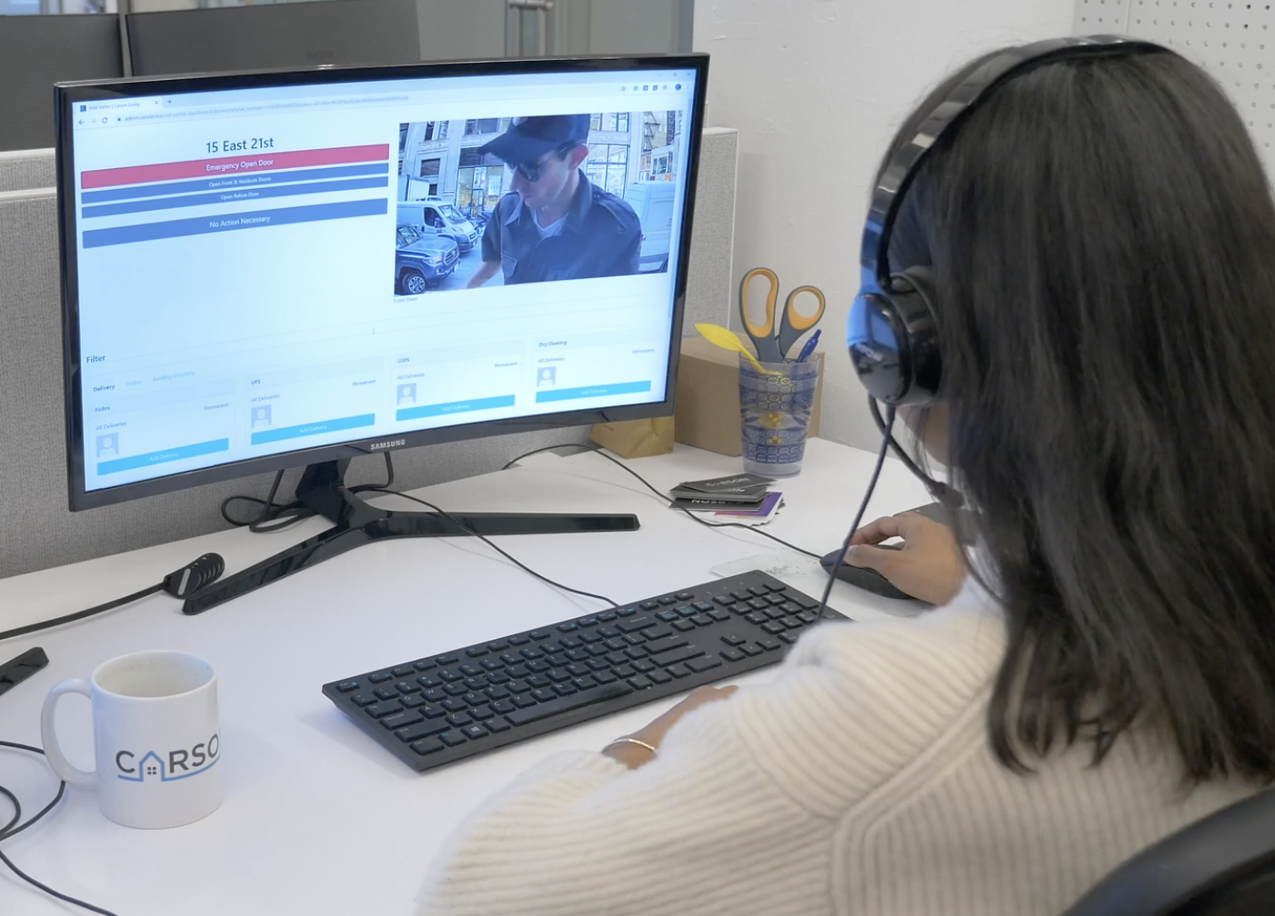 How Carson's 24/7 Remote Doorman team handles deliveries – Carson Living