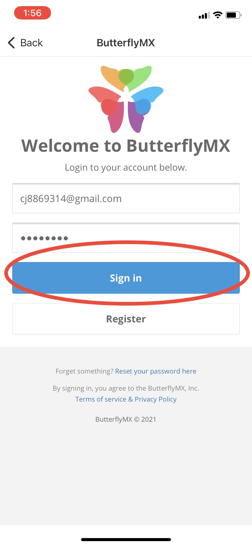 Linking your existing Carson and ButterflyMX accounts – Carson Living