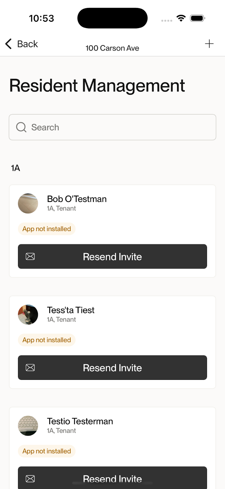 Adding and Reviewing Staff Only Resident Info on the App – Carson Living