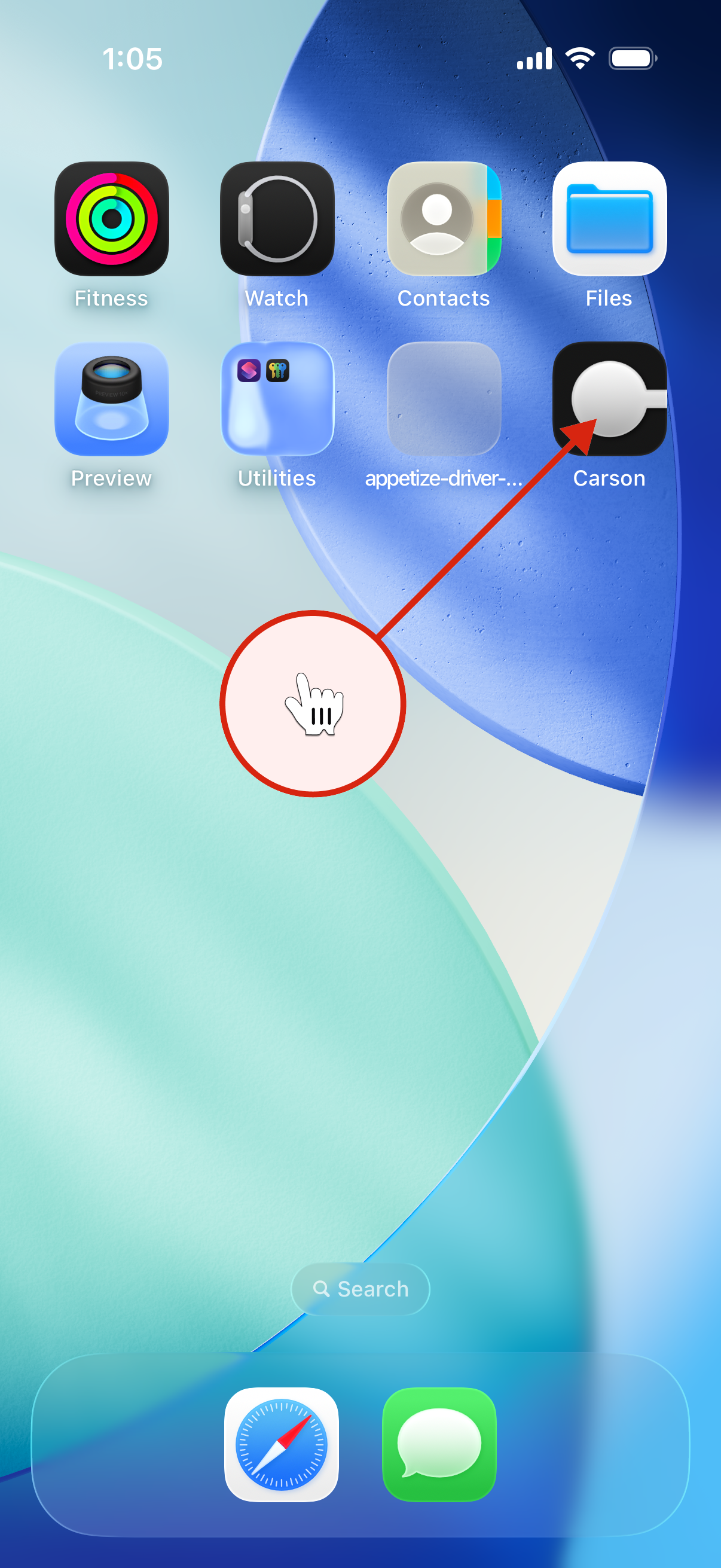 Adding the Open Door Widget - iOS – Carson Living