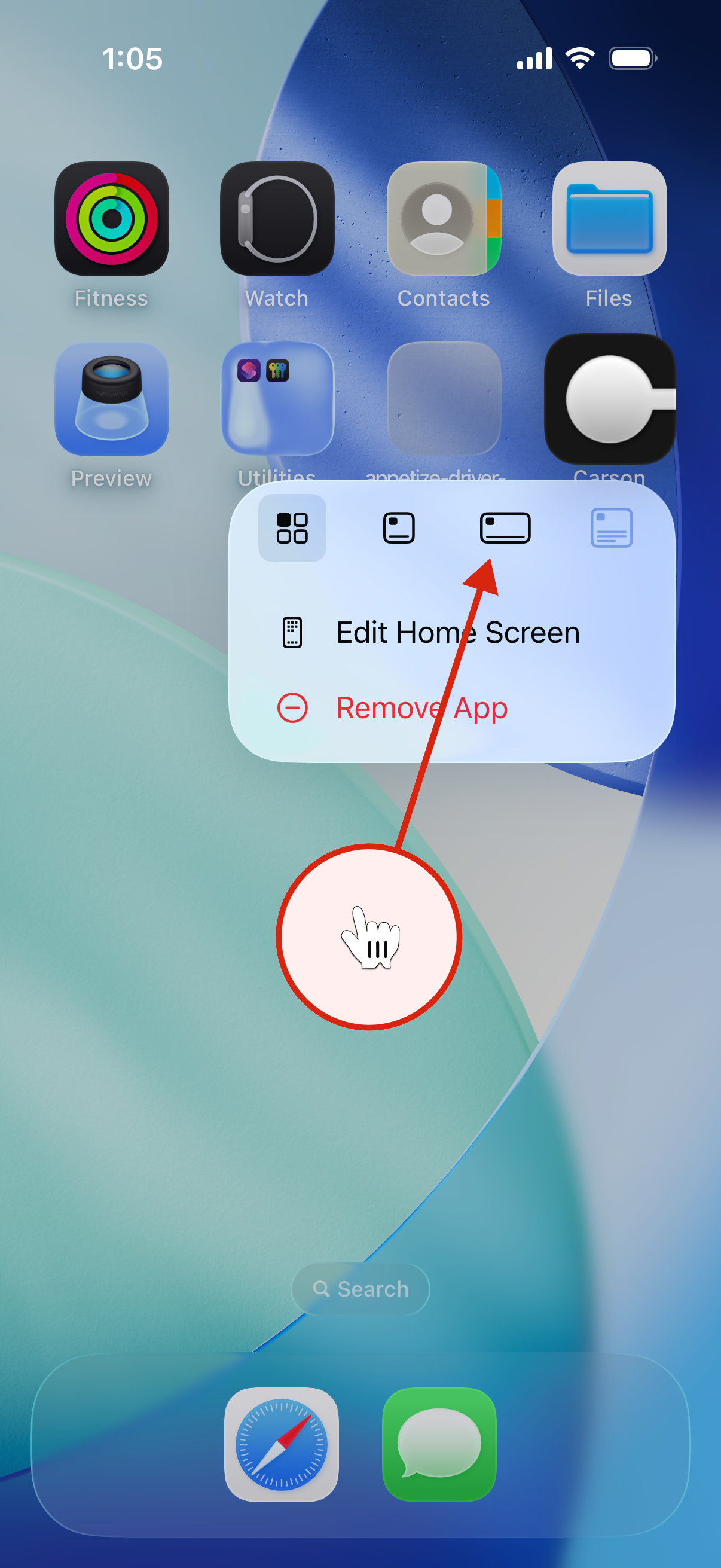 Adding the Open Door Widget - iOS – Carson Living