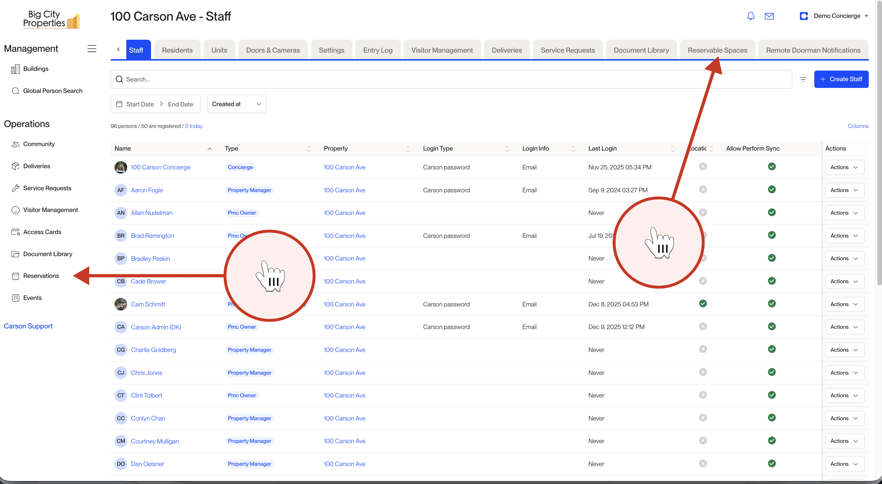 Reviewing a Reservation for Approval - Web – Carson Living